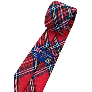 Men's Scottish Royal Stewart Tartan Neck Tie