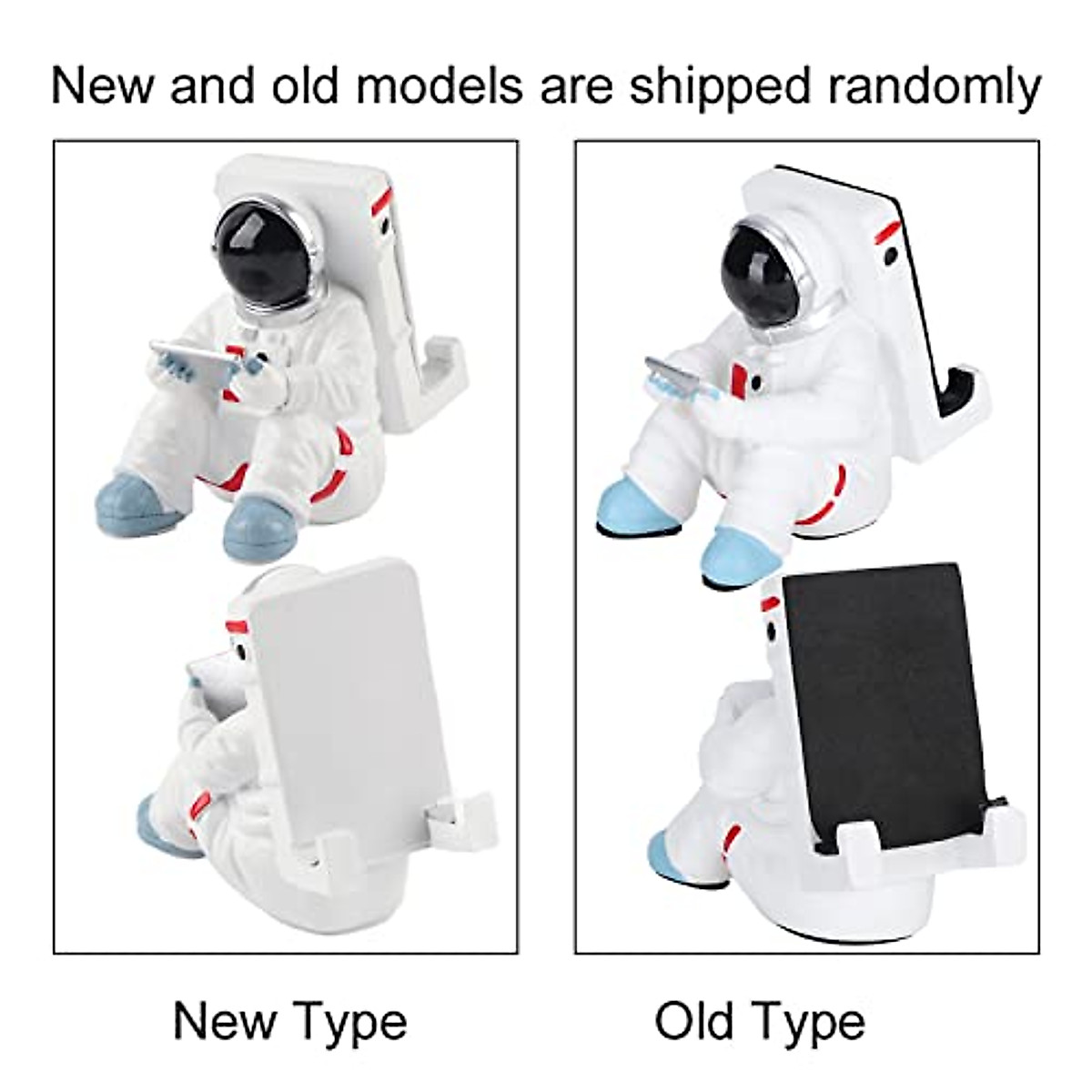 Pssopp Phone Stand, Cute Mobile Phone Stand Creative Cell Phone Stand Astronaut Mobile Phone Holder Resin Tablets Phone Holder Desk Smartphone Dock