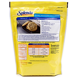 SPLENDA Low Calorie Sweetener for Baking Resealable Bag, Sugar Blend, 32 Ounce