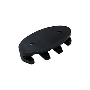 Coshar 4pcs Nylon Kayak Zigzag Anchor Cleat Set Kayak Rope Holder for Boat Secure Kayak Canoe Deck Rigging Accessories