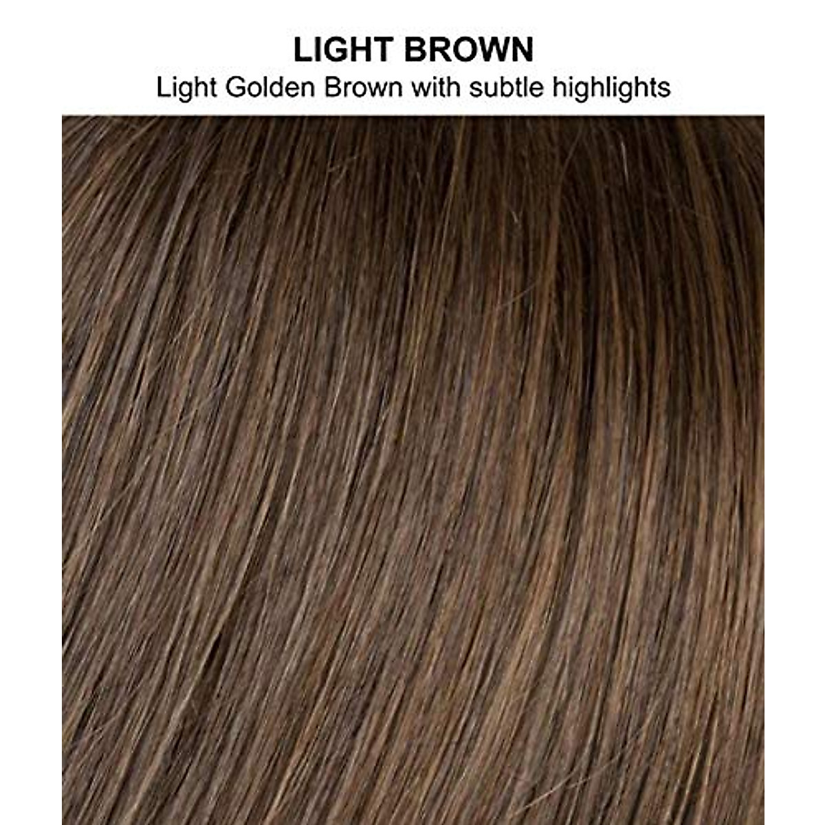 Bundle - 5 Items: Prosperity Wig by Gabor, Christy's Wigs Q & A Booklet, 2oz Travel Size Wig Shampoo, Wig Cap & Wide Tooth Comb - Color: LIGHT BROWN