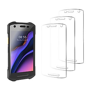 CARPSDZY Tempered Glass Screen Protector for Zebra Symbol TC21 TC26 Handheld Touch Barcode Scanner, HD Clear, Scratch Resistant (3pcs)