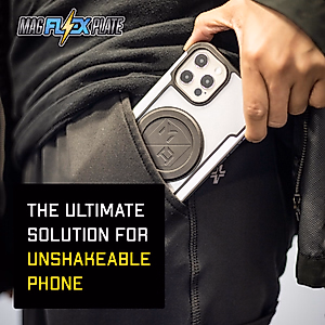 Mob Armor Magnet Flex Plate - Magnetic Phone Mount for iPhone, Android, Ipad and Tablets, Wireless Charging- 2mm Thick Metal Plate - Replacement Face Plate Holder, and Car/Truck Use.