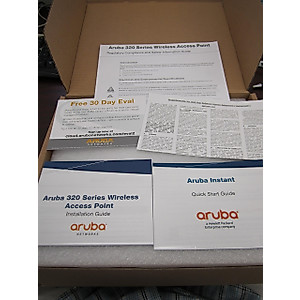 Aruba Instant IAP-325-US Wireless Network Access Point (802.11ac, 4x4 MIMO, Dual Band Radio, Integrated Antennas, Business Class, Enterprise)