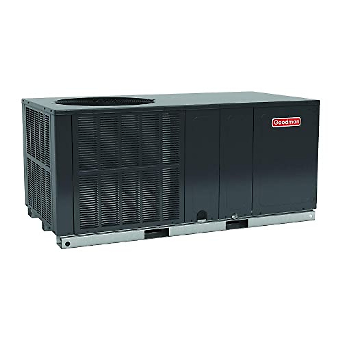 Goodman 5 Ton 15.2 SEER2 Package Heat Pump (Scroll Compressor) - Free Thermostat Included - GPHH56041