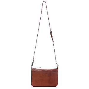 BACCINI shoulder bag & clutch LORENA small evening handbag real leather cross-body bag leather bag Female light-tan