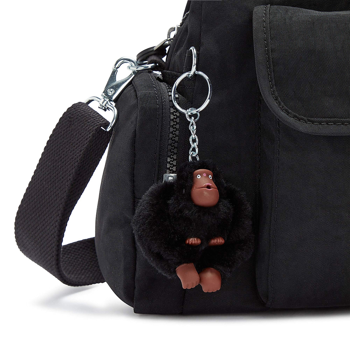 Kipling Felix Large Handbag Black Tonal