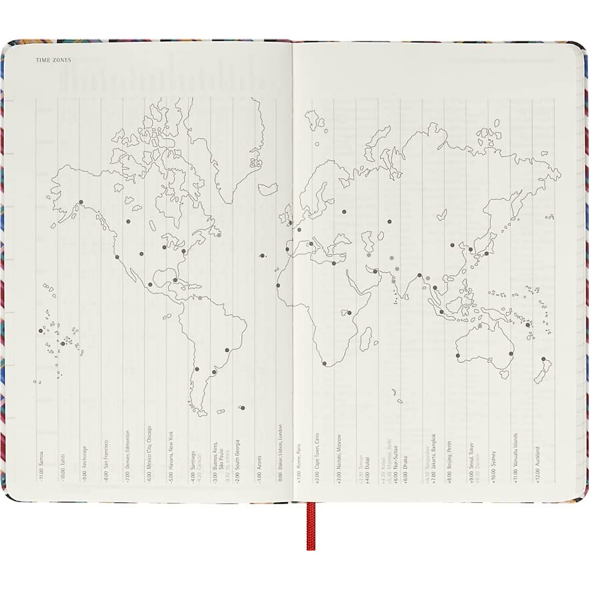 Moleskine Limited Edition 2023 Weekly Notebook Planner Missoni, 12M, Large, Zig Zag Textile, Hard Cover (5 x 8.25)