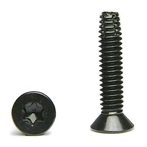 1/4"-20 Flat Head T30 Star Drive Thread Cutting Trailer Floorboard Screws - Qty 200 (1/4"-20 x 1)