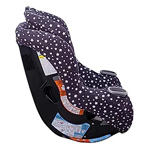 JYOKO Kids Cover Liner for car seat Compatible with Graco Extend2fit, 100% Cotton Made (Winter Sky)