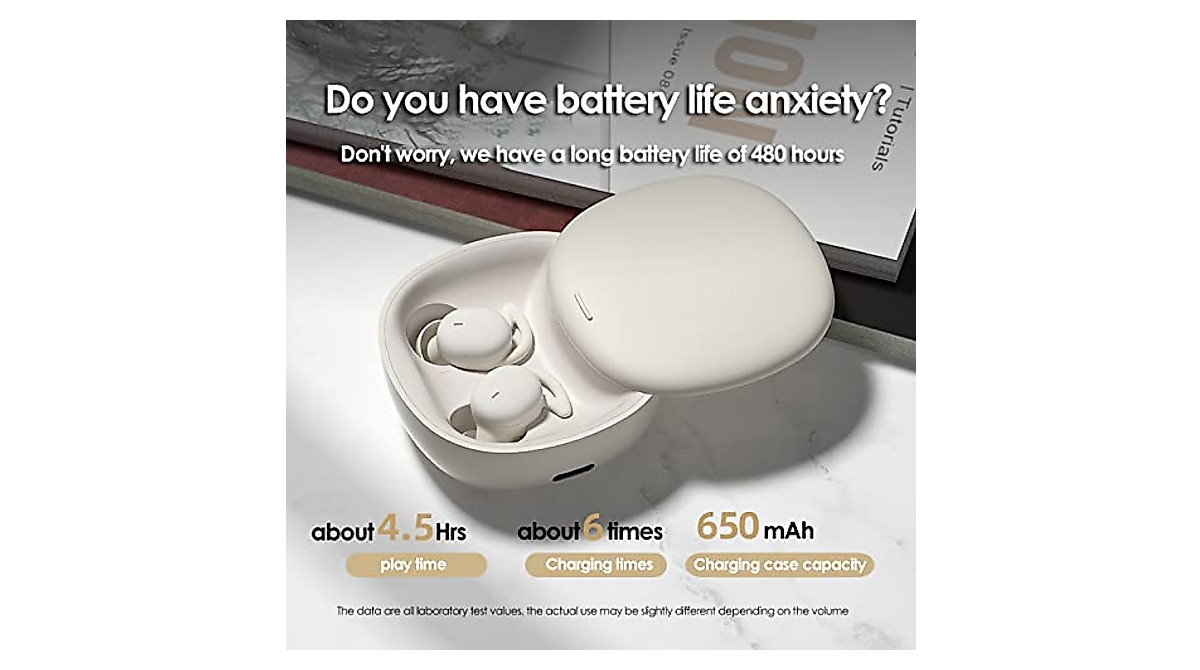 Xmenha Sleep Earbuds - Noise Cancelling Wireless Sleep Earbuds for Side ...