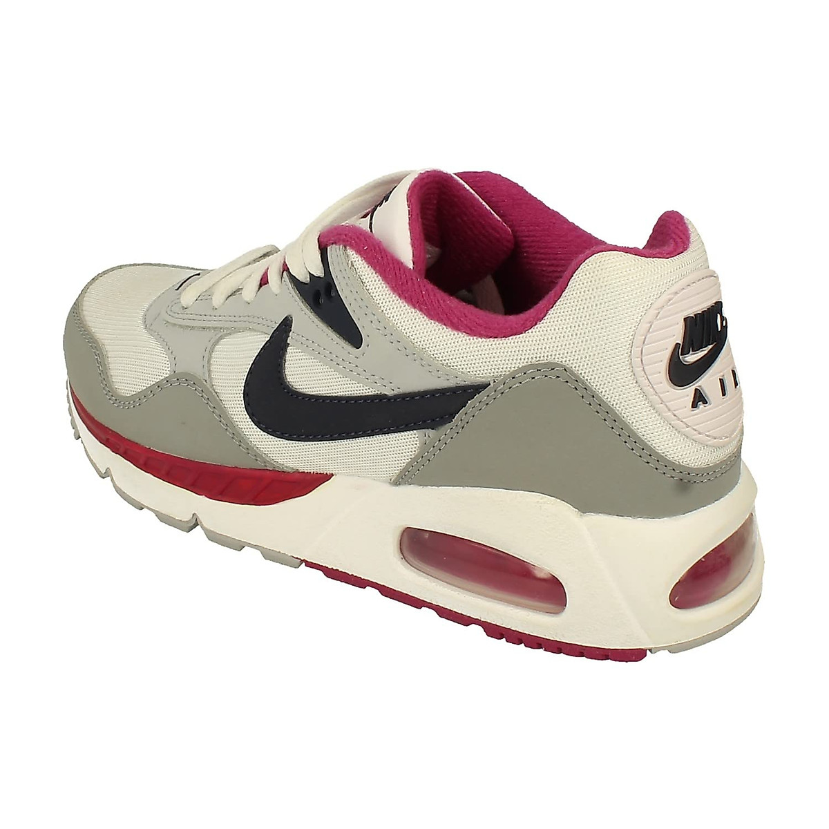 Nike Womens AIR MAX Correlate White-ObsidianGrey-Fuschia 511417-101