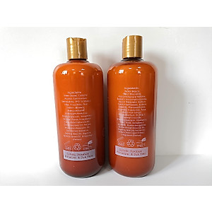 Apple Cider Vinegar Shampoo and Conditioner Set. Sulfate Free Shampoo Conditioner Set for Damaged, Oily Hair. Shampoo & Conditioner Combo Pack to Reduce Dandruff, Frizz, Split Ends,…