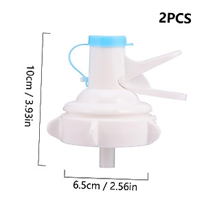 Alipis 6 Pcs Water Tap Water Dispenser Water Machine Dispenser for Jug Pour Spout Water Bottle Spigot Bottle Cap Faucet for Water Bottle The Manual Water Pump Ordinary