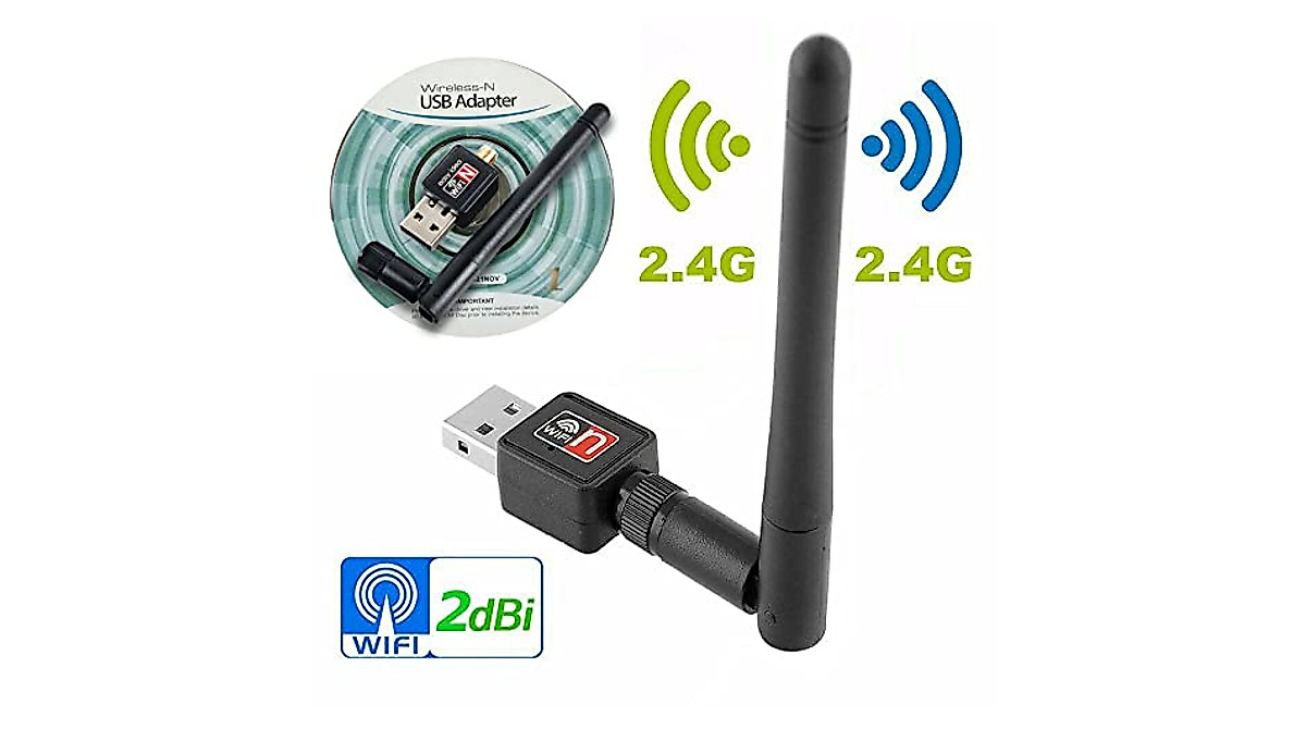 WiFi WLAN Stick Adapter 150Mbit - Fast & Portable