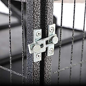 PawHut 50" H 5-Tier Small Animal Cage, Ferret Cage, Large Chinchilla Cage with Hammock Accessory Heavy-Duty Steel Wire, Small Animal Habitat with 4 Doors, Removable Tray