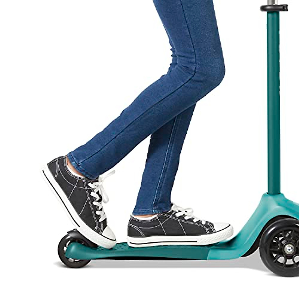 Flyer Glider Pro, Lean to Steer Kids Scooter, Teal, for Kids Ages 5+ Years