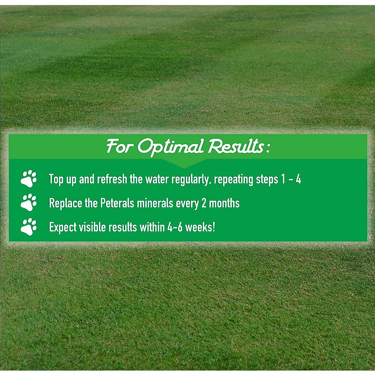 Peterals Dog Wee Neutraliser - Natural Rocks to Prevent Urine Burn Patches on Lawns - for Outdoor Use to Stop Dog Pee Killing Grass