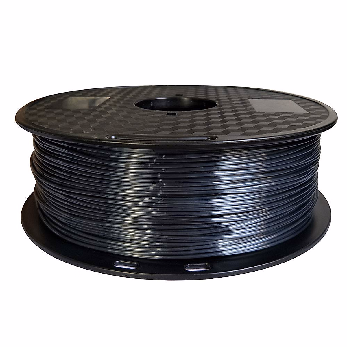 CC3D Silk Black PLA Filament 1.75mm 1KG 3D Printing Filament Silky Black PLA Gloss Shiny Metallic PLA Black 3D Printer Material FDM 3D Printer