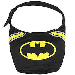 DC Comics Batman Logo Junior's Hobo Bag Purse