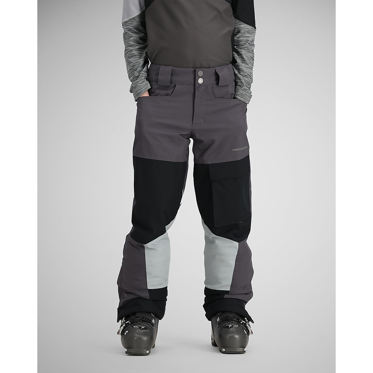 Obermeyer Teen Boys' Parker Pant Basalt L