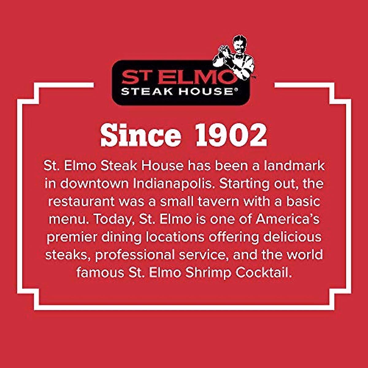 St Elmo Steak House Shrimp Cocktail Sauce and Seasoning Bundle, Flavorful Combo for Steaks, Burgers, Chicken, Seafood, and More