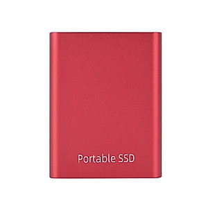 CALIDAKA 500GB / 1TB / 2TB Portable SSD Drive USB 3.0 External SSD Solid State Drive, High-Speed Data Transmission SSD Hard Drive Compatible with USB 3.0 Port USB 2.0 for Win 10 8 7 PC