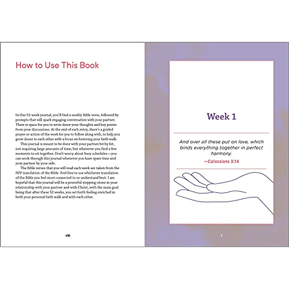 52-Week Christian Couples Journal: Prompts and Prayers to Strengthen Your Relationship with Each Other and Your Faith