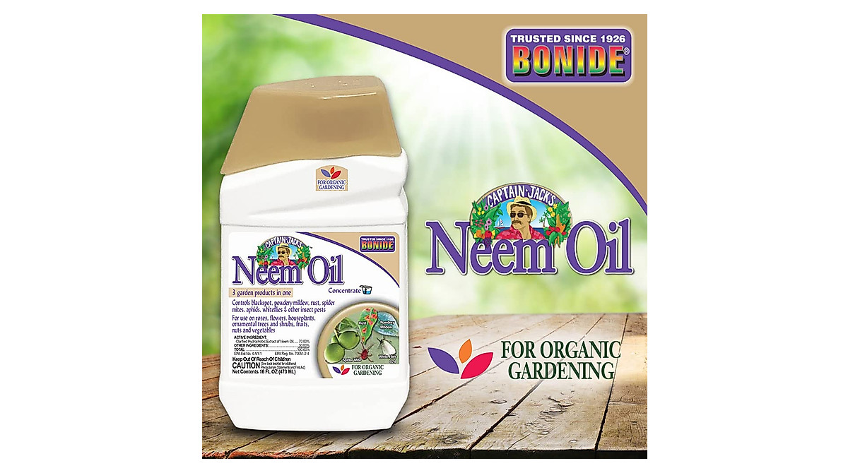 Bonide Captain Jack's Neem Oil: Organic Pest & Fungus Control