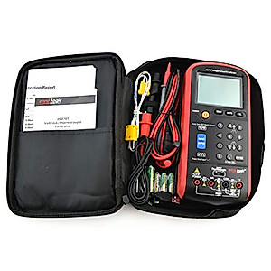 ennoLogic Volt mA Thermocouple Loop Process Calibrator eC370T - 0-20V and 4-20mA Simulator – Portable Millivolt mA and Temperature Signal Generator and Meter for Transmitters, Current Loops, PLC
