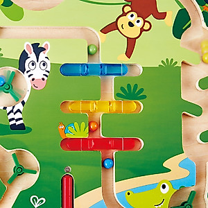 Hape Wooden Jungle Magnetic Maze