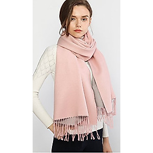 RIIQIICHY Pashmina Shawls and Wraps for Evening Dresses Scarfs for Women Fall Winter Travel Blanket Scarf Large Warm Scarves