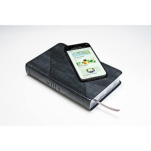 NLT Student Life Application Study Bible, Filament Enabled (LeatherLike, Charcoal Gray Striped, Red Letter)