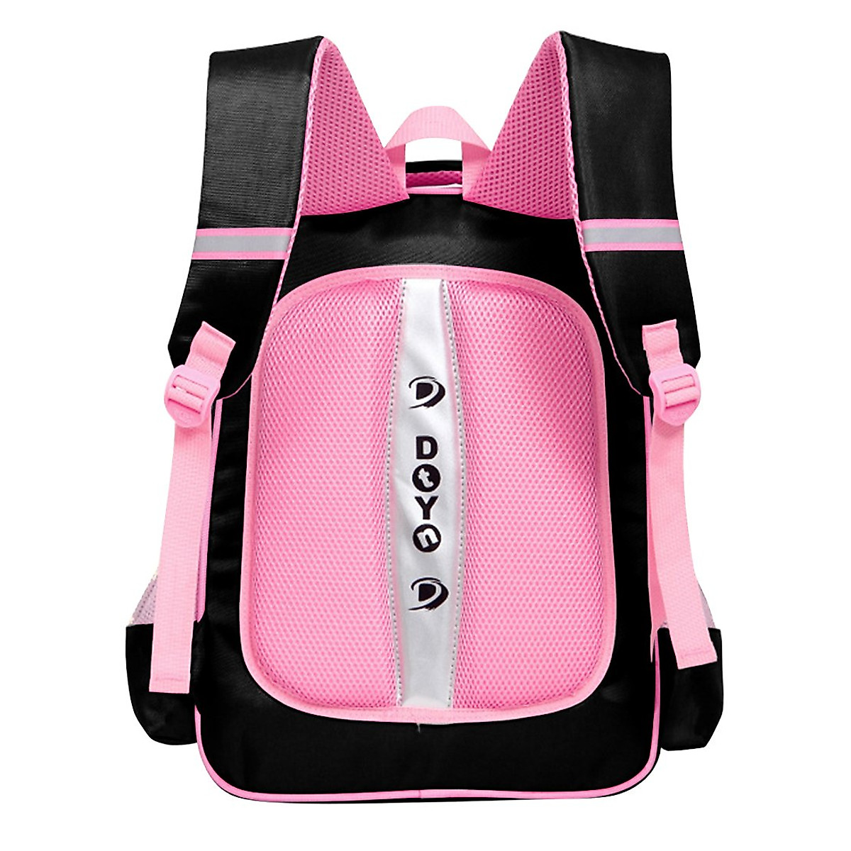 Cat Face Girls Backpack Kids School Bookbag for Primary Students Black