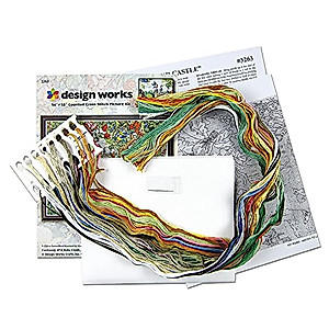Design Works Crafts Counted Cross Stitch Kit, Multiple