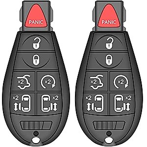 BESTHA for 2008-2015 Chrysler Town and Country 2008-2014 Dodge Grand Caravan Keyless Entry Remote Key Fob Replacement M3N5WY783X IYZ-C01C