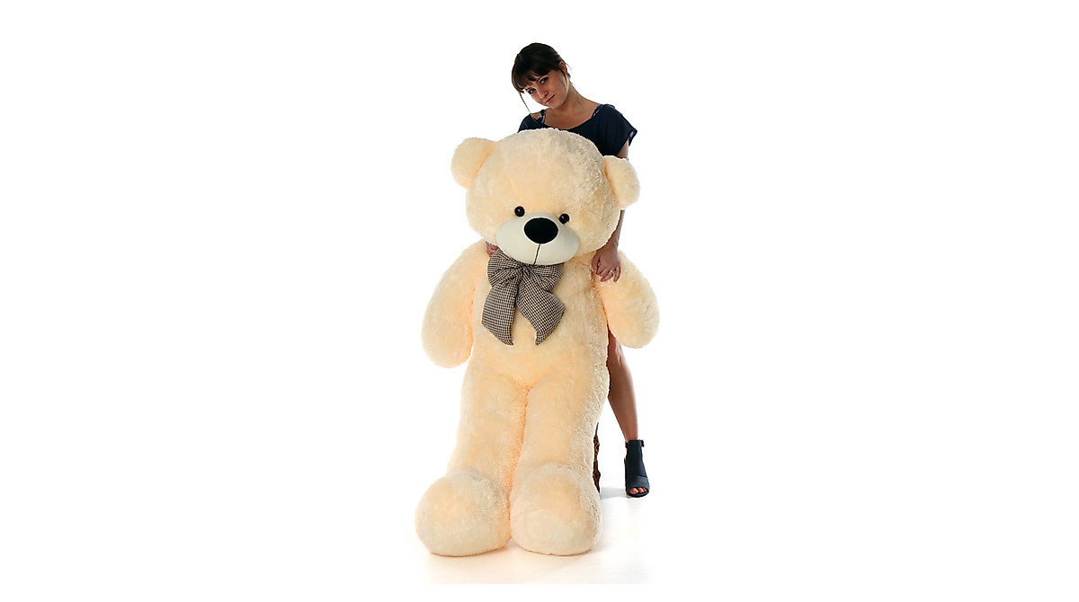 Giant Teddy 5 Foot Bear - Cuddly and Soft Lifesize Toy
