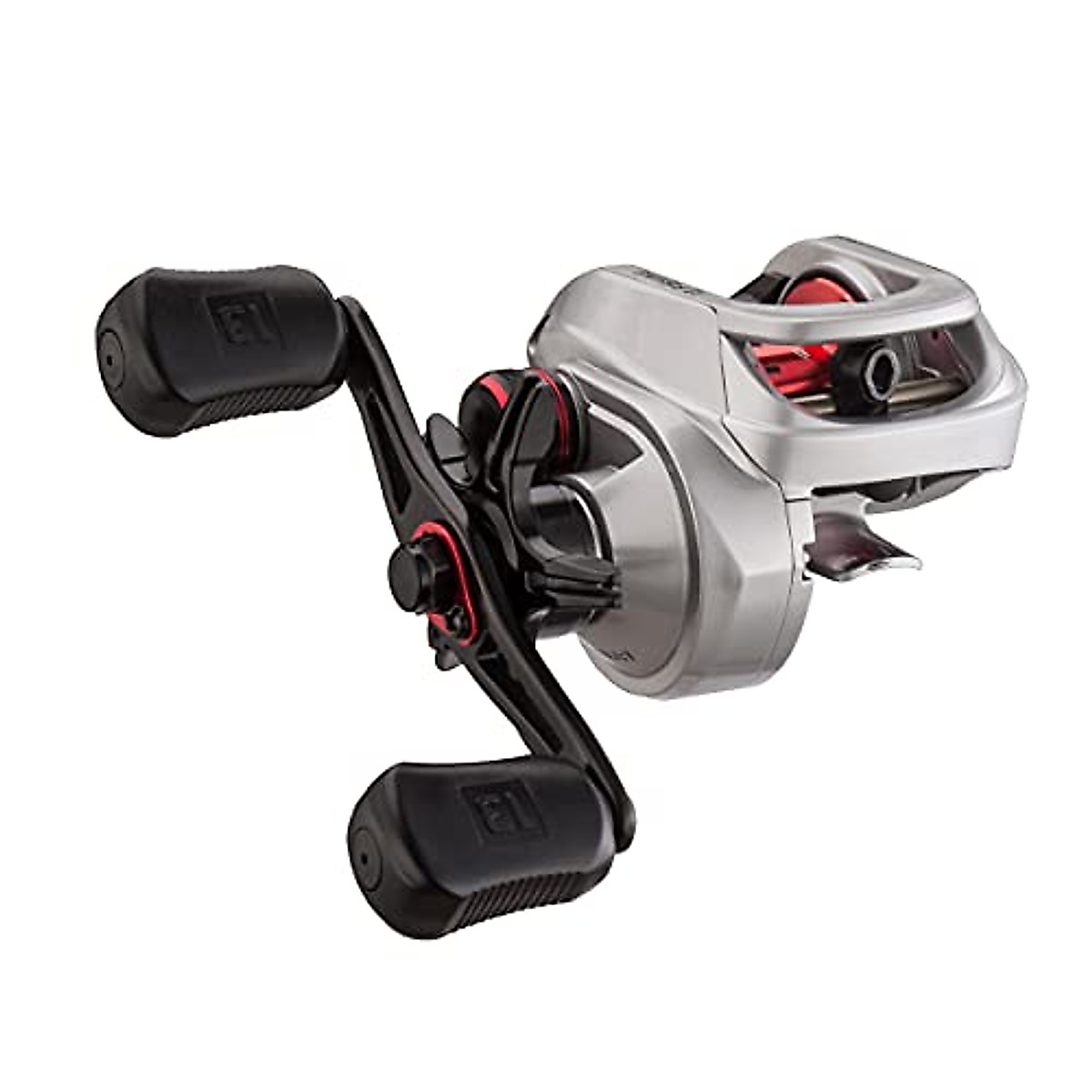 13 FISHING - Origin F1 - 6'7" M Baitcast Combo - 8.1:1 Gear Ratio - Right Hand Retrieve (Fast Action) (Fresh) - OF18.1-67M-RH, Silver/Red
