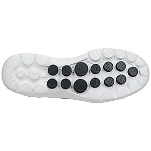 Skechers Women's GO Walk 6-Valerie Sneaker, Black/Gray, 8