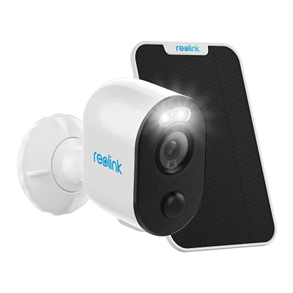 REOLINK Security Camera Outdoor, No Hub Needed, 2K Resolution, Wireless Battery Solar Powered, Color Night Vision with Spotlight, 2-Way Talk Live View, Built-in Siren, Argus 3 with Solar Panel