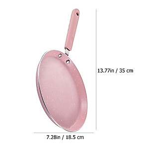 Tofficu 6 Inch Aluminum Skillet with Nonstick Coating, Omelette Pan, Frying Pan for Home and Professional Use