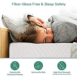 Airdown Full Mattress, 8 Inch Green Tea Memory Foam Mattress for Cool Sleep, Medium Firm Supportive Mattresses for Pressure Relief, CertiPUR-US Certified, Mattress in A Box, Made in USA