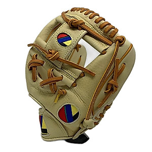 Ballgloves Vivid Series Intermediate Age Baseball Glove Right Hand Throw (Infield Camel Color)