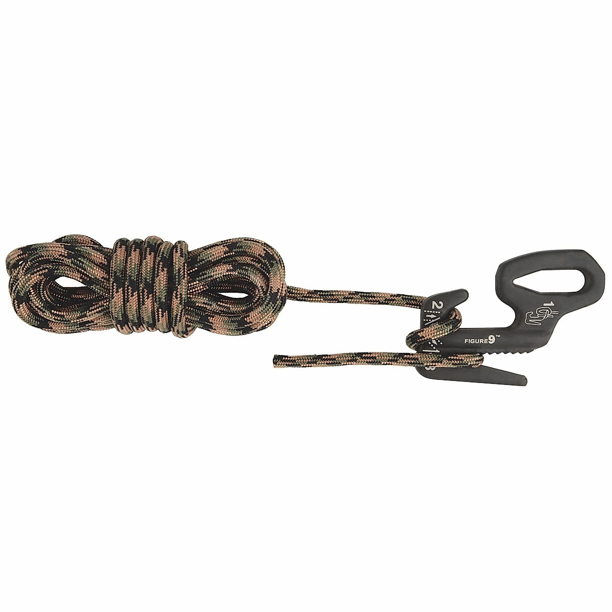 NITE IZE F9L-03-01CAMO Figure 9 Rope Tightener, Large, Black