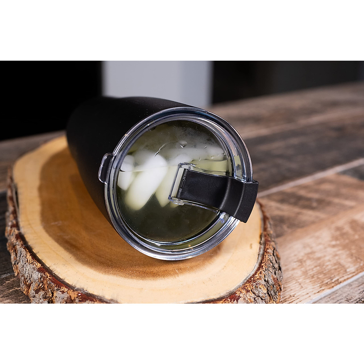 Stock Harbor Stainless Steel 30 Ounce (887 Milliliter) Double Wall Cocktail Shaker Vacuum Insulated Tumbler and Shaker Top; Matte Polished