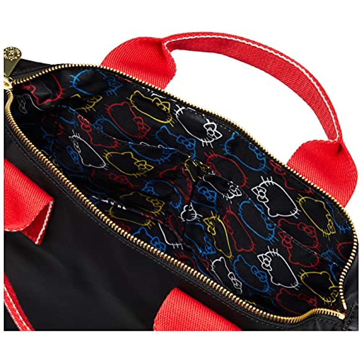 Kipling KI31097KB Official Kipling X Hello KITTY KALA MINI Rabbit, Black