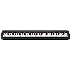 Casio CDP-S150 88-Key Compact Digital Piano Bundle with Adjustable Stand, Bench, Sustain Pedal, Instructional Book, Austin Bazaar Instructional DVD, and Polishing Cloth