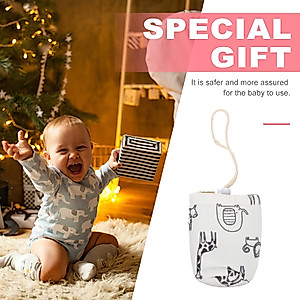 Healifty Baby Bottle Sleeves Warm Baby Bottle Cover Glass Bottles Insulator Sleeve Feeder Bottle Keep Warm Holder 240ml