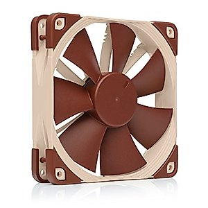 Noctua NF-F12 5V, Premium Quiet Fan with USB Power Adaptor Cable, 3-Pin, 5V Version (120mm, Brown)