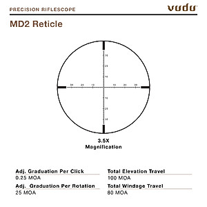 EOTECH Vudu 3.5-18x50mm Precision Rifle Scope
